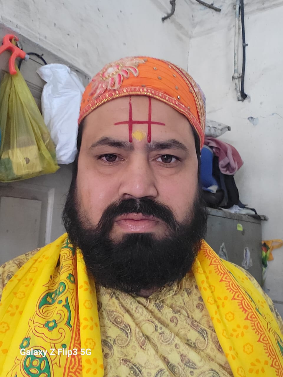 Pandit Ganesh Pandit in Vrindavan for Puja and Havan